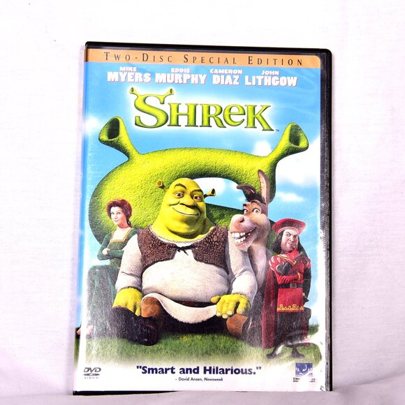 Media | Dreamworks Shrek Twodisc Special Edition Dvd | Poshmark